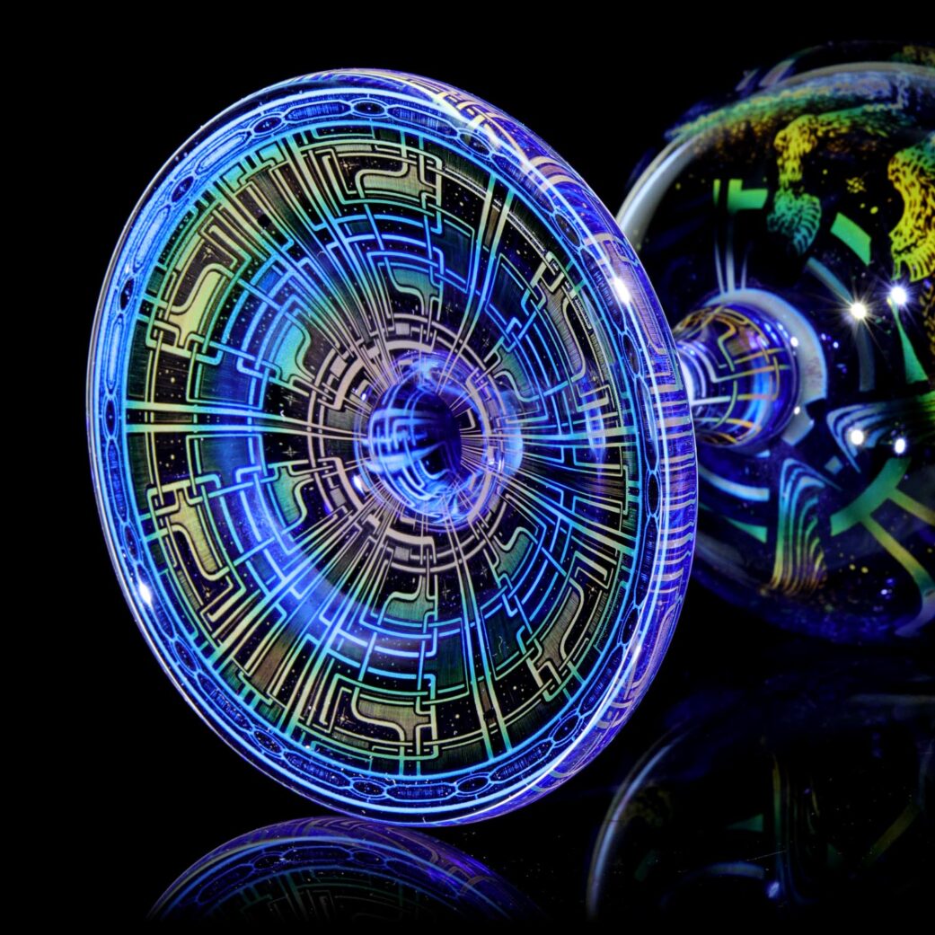 Hologram Wine Glass - Mothership Glass | Official