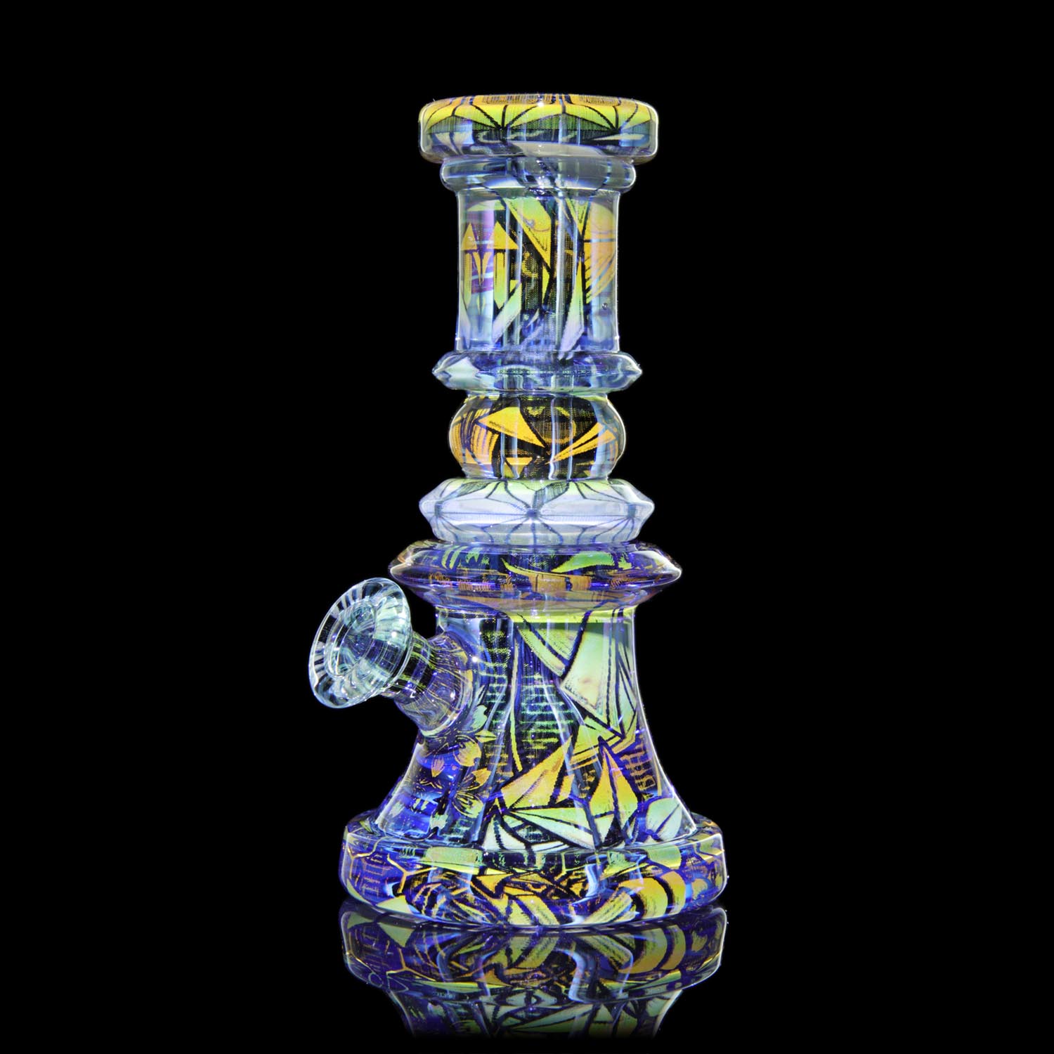 "The Fold" Rig Shaped Chillum - Mothership Glass | Official