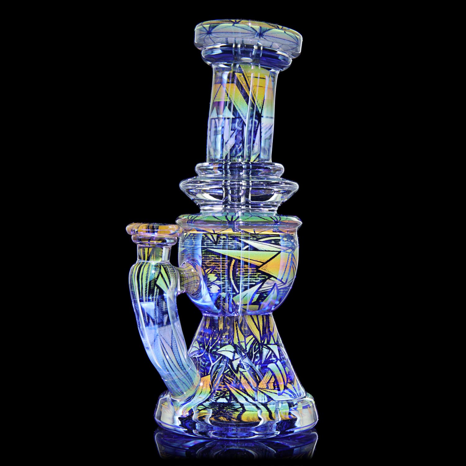 "The Fold" Rig Shaped Chillum - Mothership Glass | Official