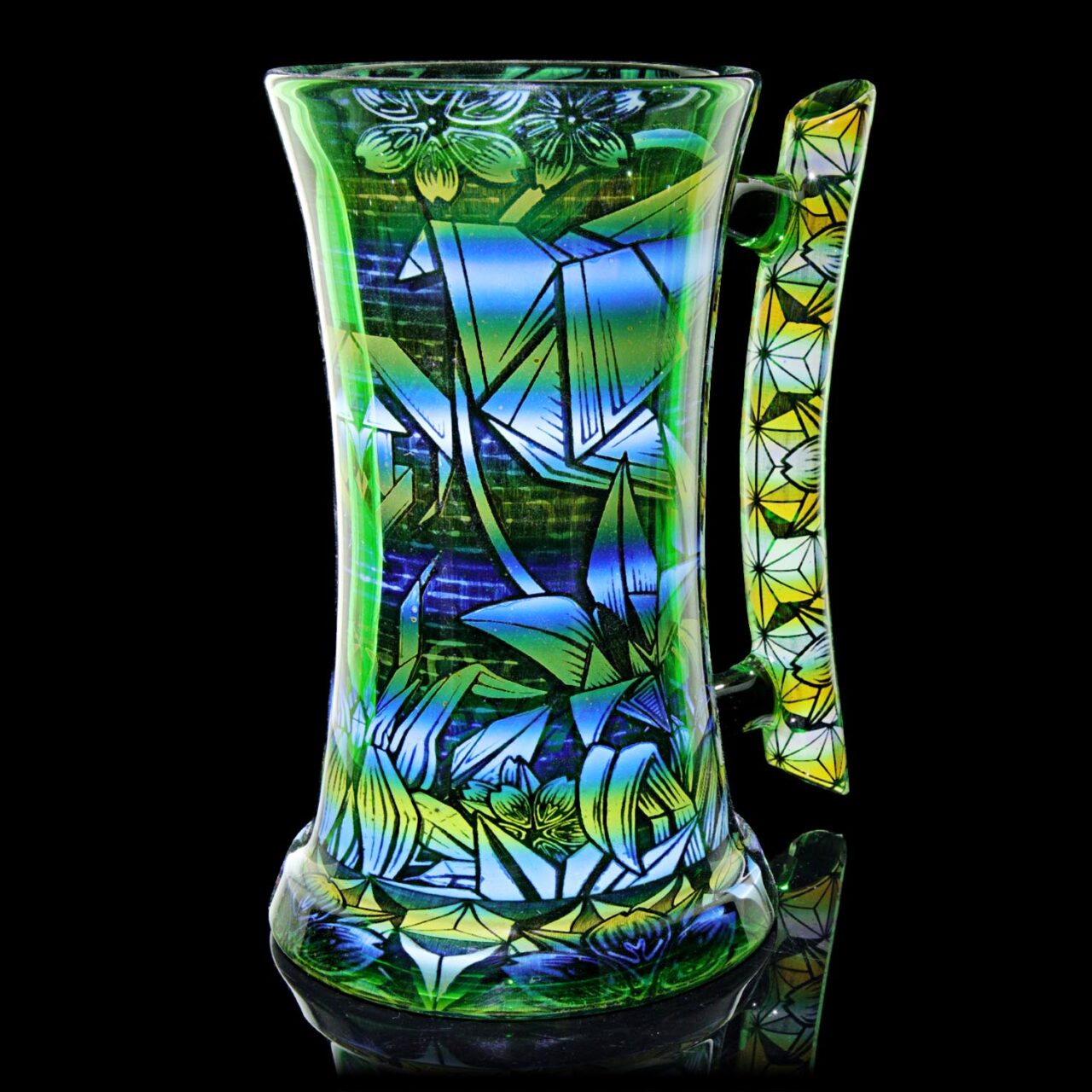 "The Fold" Rig Shaped Chillum - Mothership Glass | Official