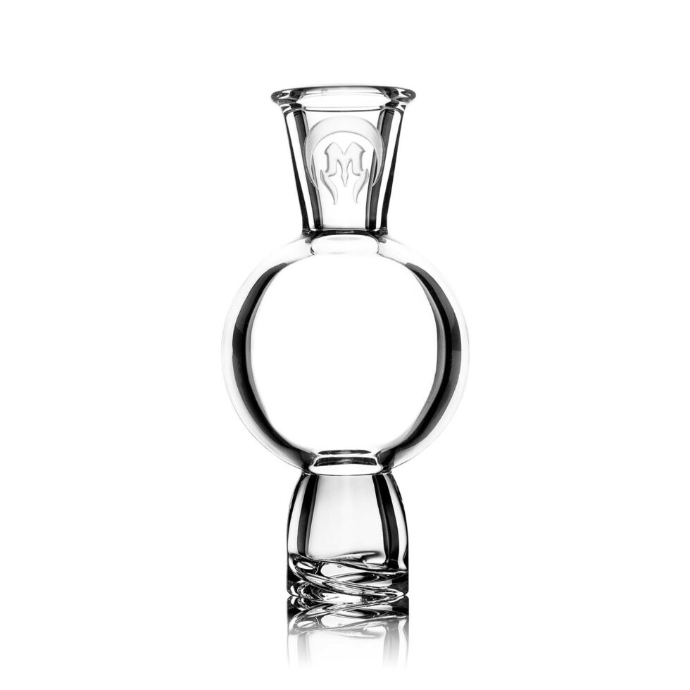 Clear Bubble Spin Cap - Mothership Glass | Official