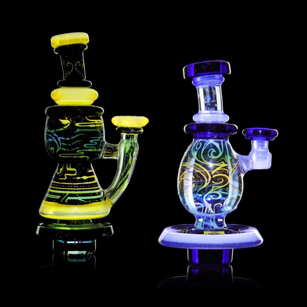 Mini Rig Slurper Cap - Mothership Glass | Official