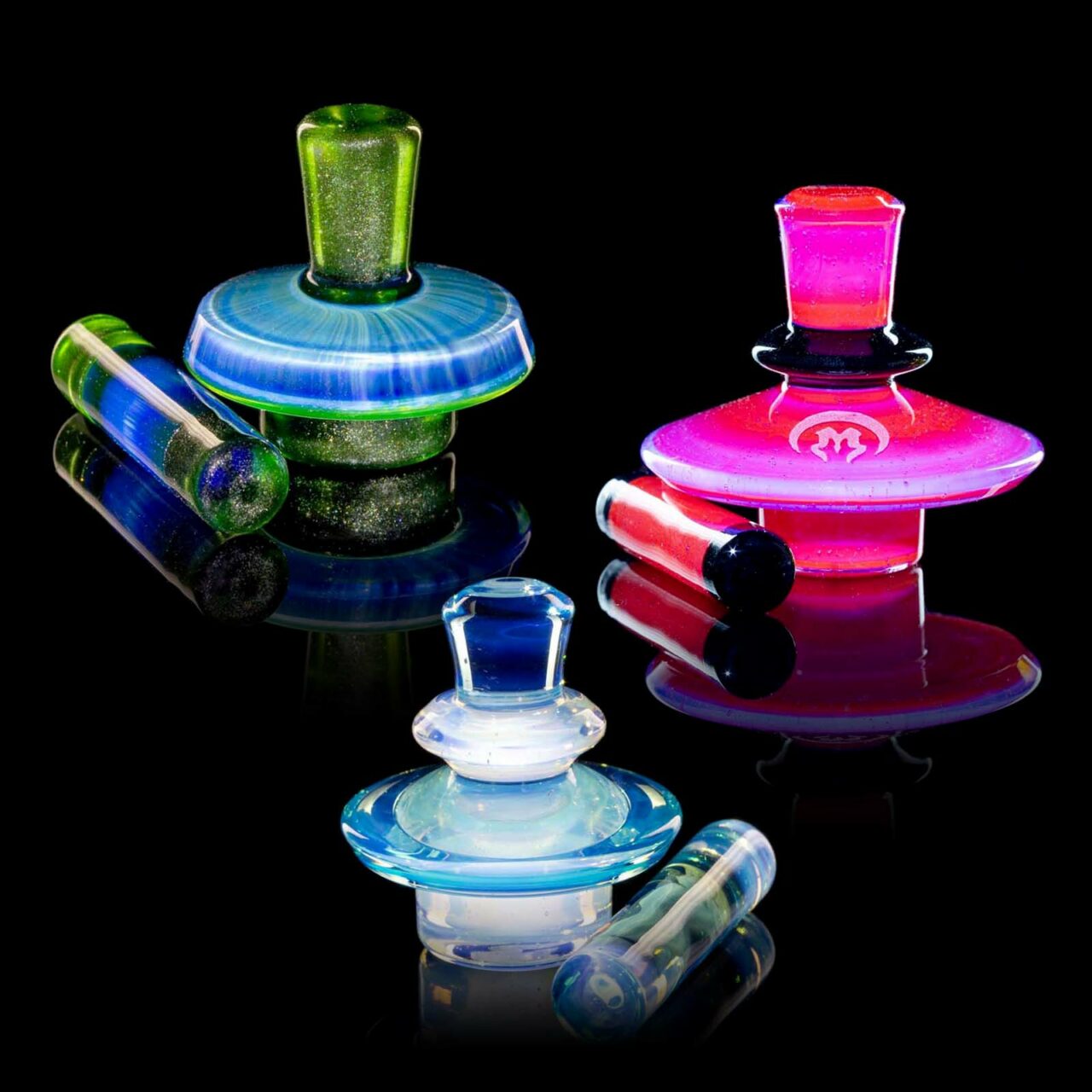 Mini Rig Slurper Cap - Mothership Glass | Official