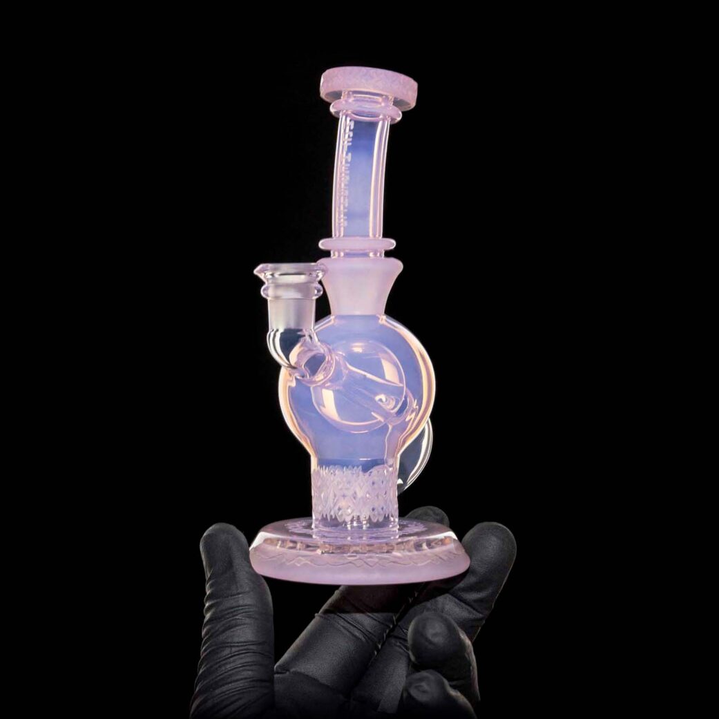 Cherry Blossom Micro Ball Rig - Mothership Glass | Official