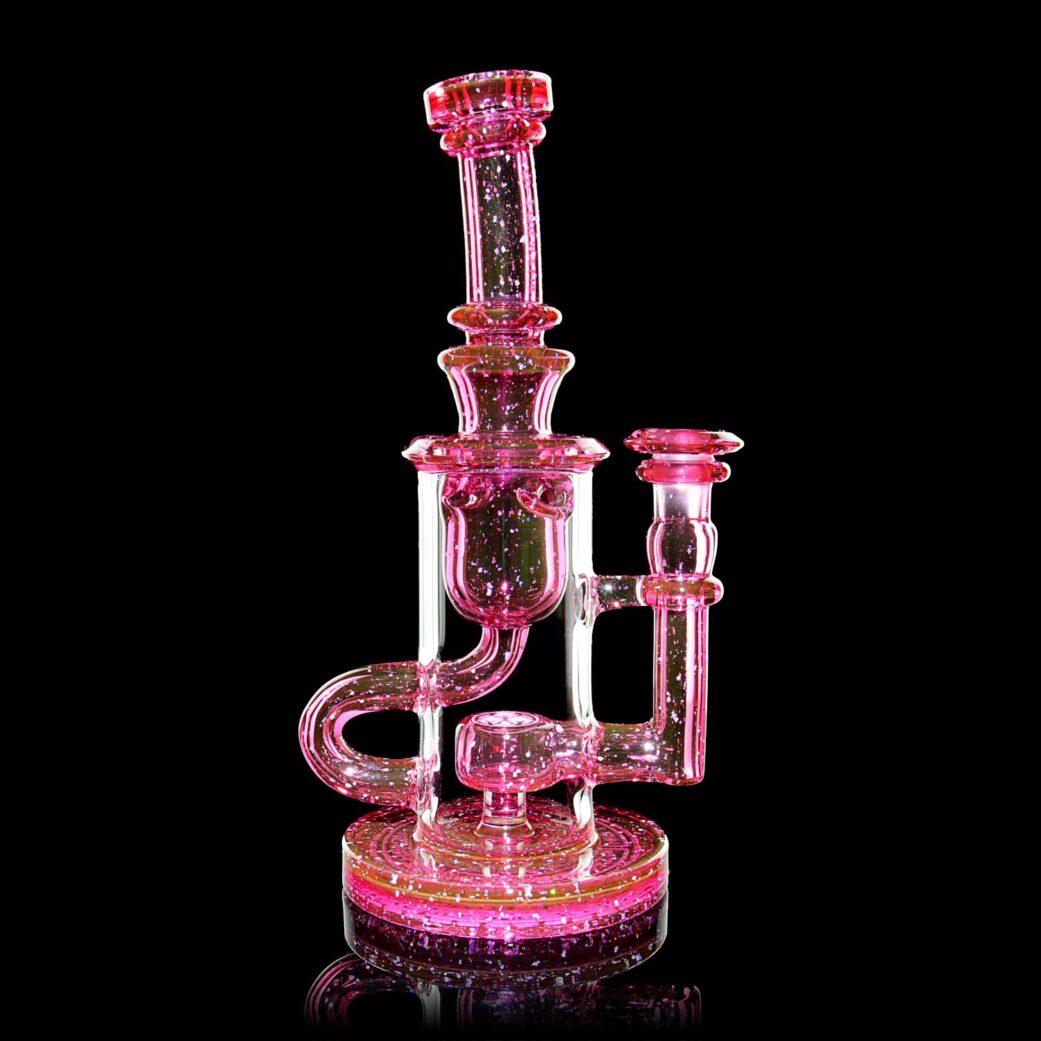 Cranberry Opal Mini Klein - Mothership Glass | Official