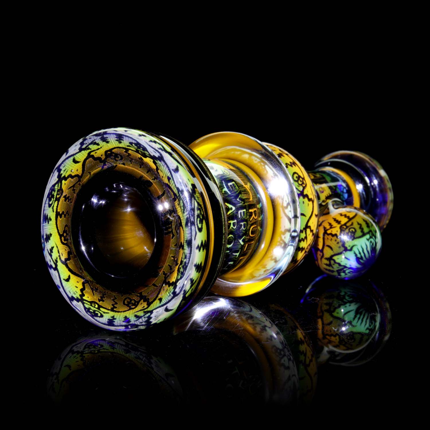 MS x GZ Mini Rig Chillum - Mothership Glass | Official