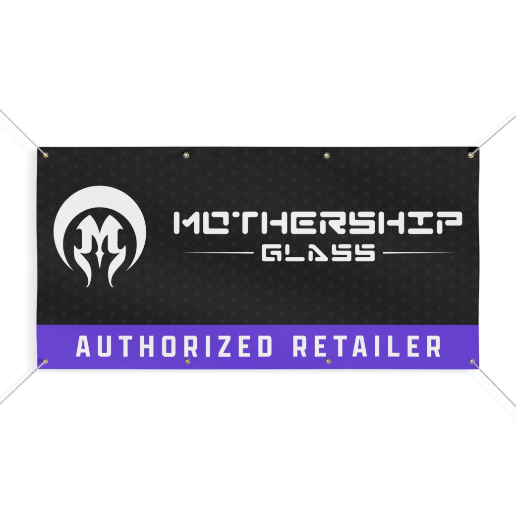 Authorized Retailer Banner - Mothership Glass | Official